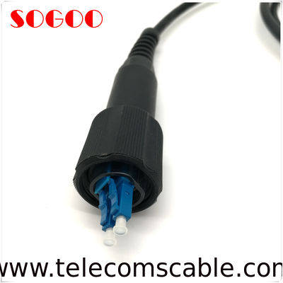 HUAWEI CPRI Compatible Optical Cable , CPRI LC Armored Fiber Optic ...