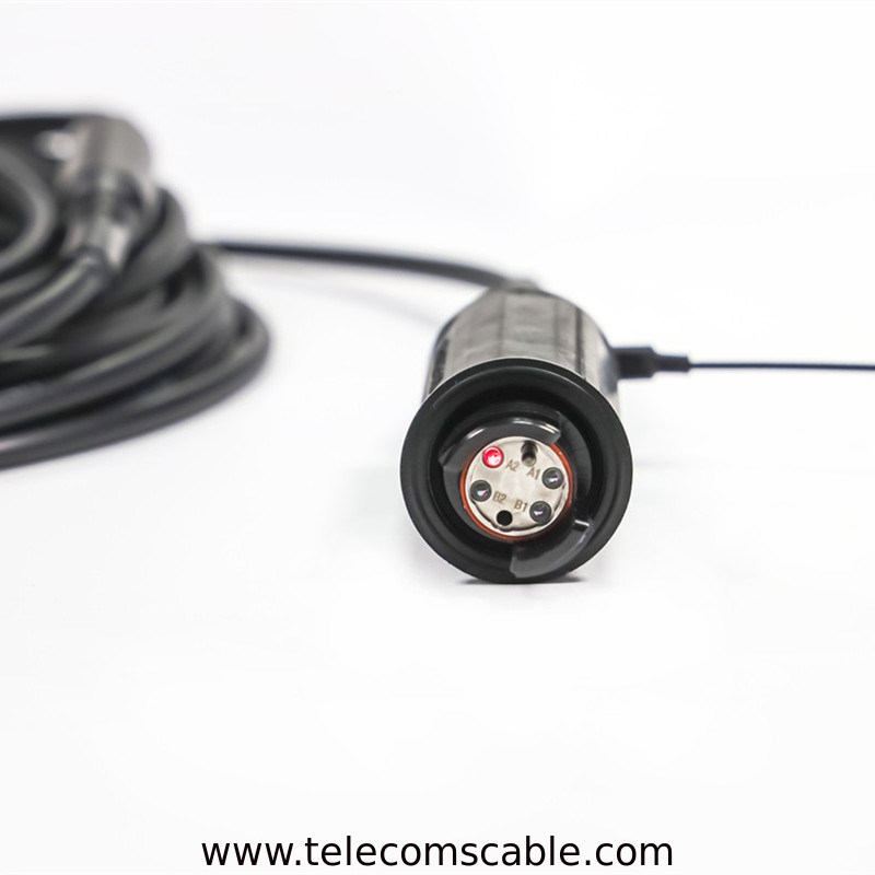 Tactical waterproof fiber cable Hermaphroditic Interconnection Expanded ...