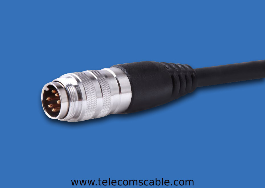 Cross Over AISG RET Cable 300mm Alcatel Lucent Male 8 Pin To Female 8 Pin