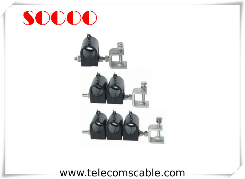 1-1/4 Metal Feeder Cable Clamp RF Coaxial Feeder Clamps 1/2 Coax Cable