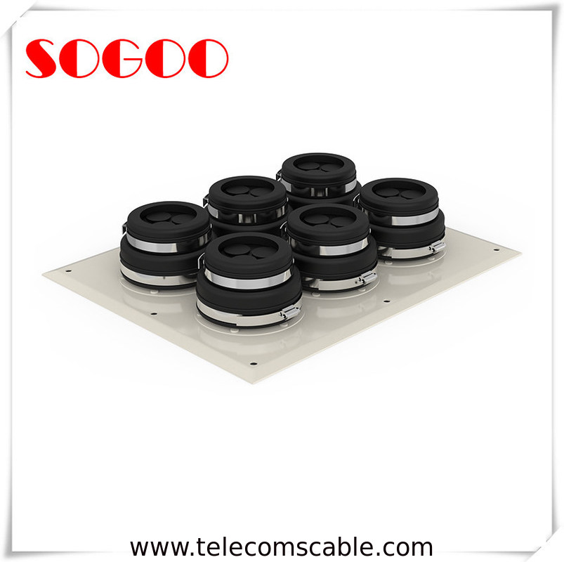 6 Panel Cap Cable Entry Boots Waterproof Feeder Window For Different ...