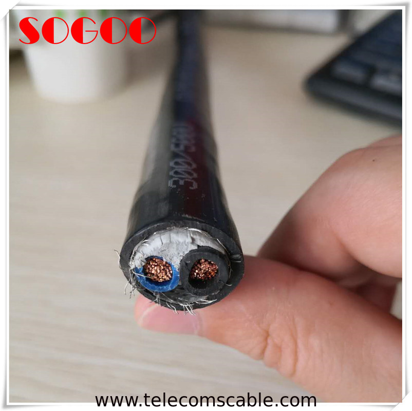 UL2464 2 Cores 2x8 AWG RRU Shielded Power Cable