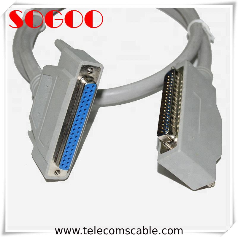 Molded Plug Wire Harness Assembly DB37 Cable D-Sub 37 Pin Male To ...