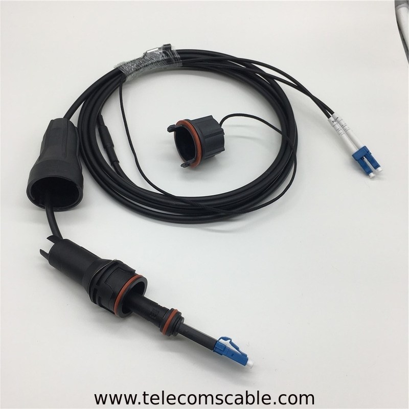 Fullaxs-LC Outdoor Armoured Fibre Optic Cable IP67 Waterproof Fiber ...