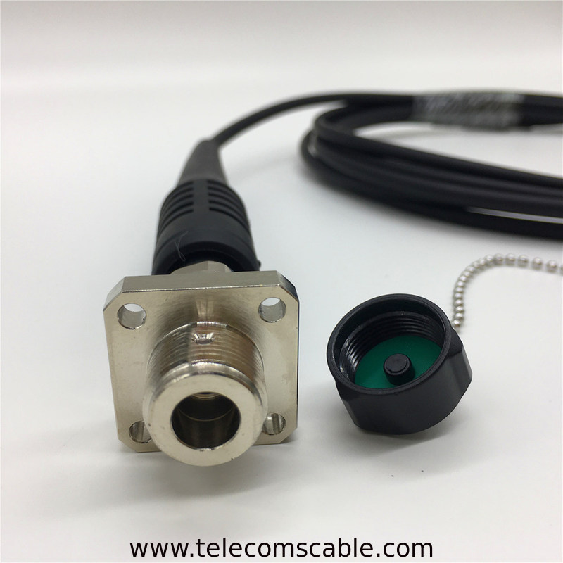 2 Core Armored Outdoor Fiber Patch Cable With ODC Connector Plug Socket