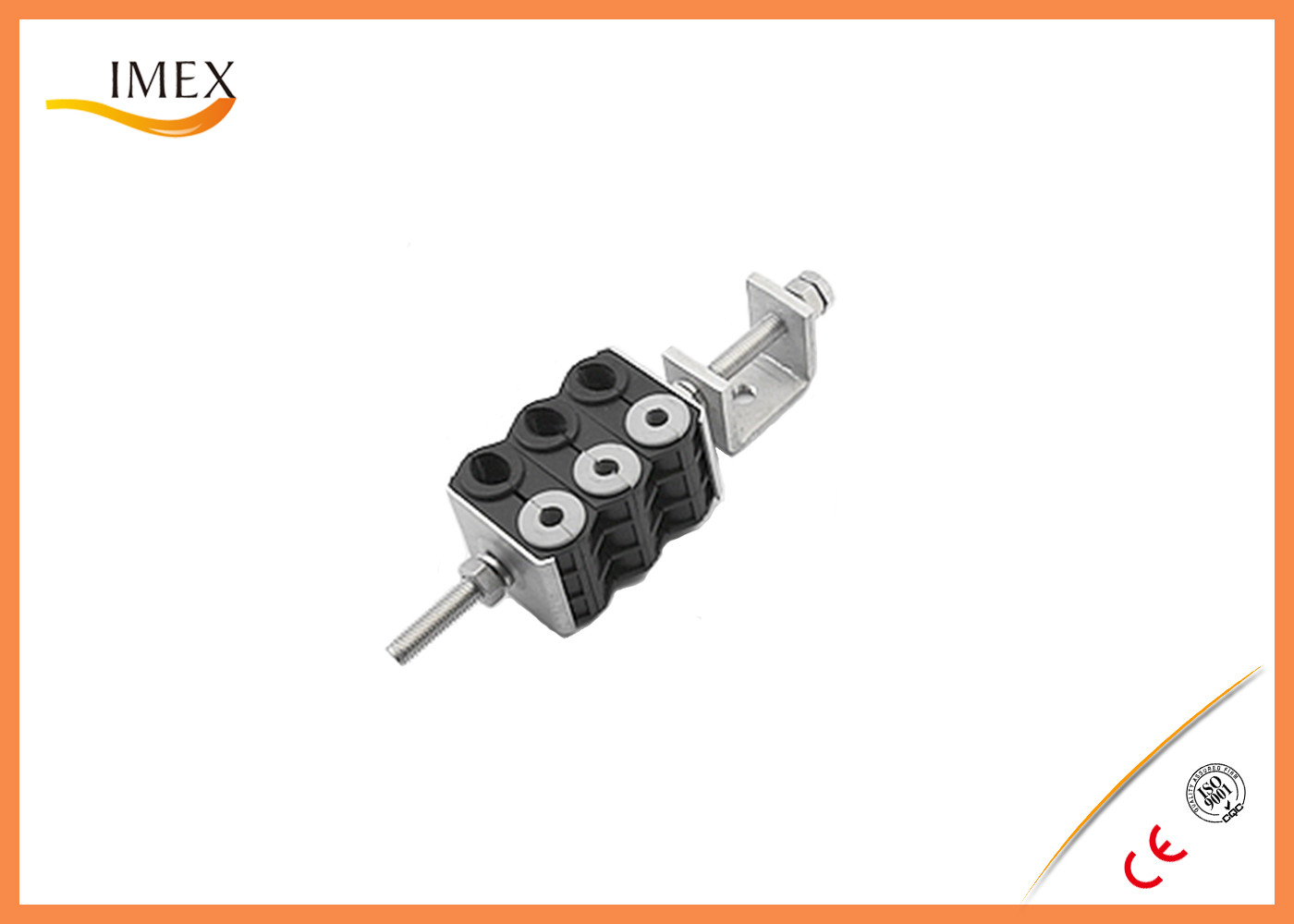 Stainless Steel Telecom Accessories RF Feeder Coaxial Cable Clamps ...