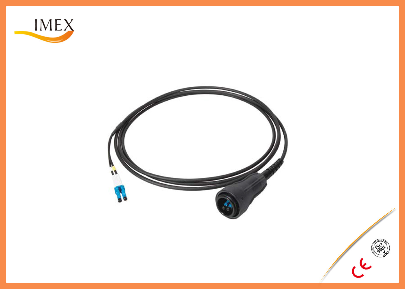 LSFH RF Cable Assemblies Discrete Fiber Optic Feeders For Single RRH ...