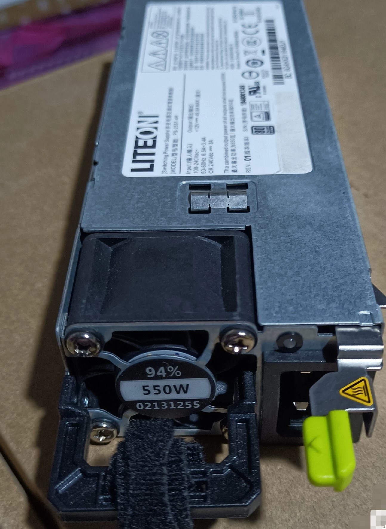 LITEON PS-2551-4H Switching Power Supply AC Power Module