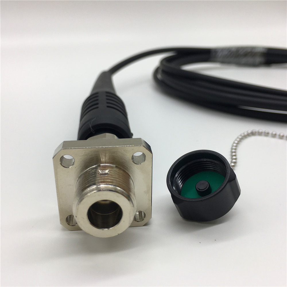 2 Core Armored Outdoor Fiber Patch Cable With ODC Connector Plug Socket