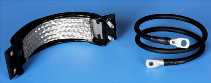 Clean Surface Coaxial Cable Grounding Kit Earth Kit With Quick Installation