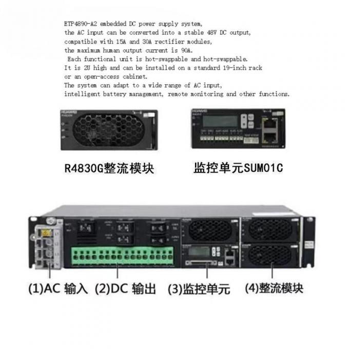 Huawei ETP4890-A2 Embedded High-Frequency Communication Switching Power ...