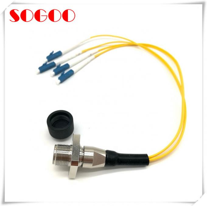 ODC Connector Socket Female Fiber Optic Cable , Indoor Fiber Optic ...