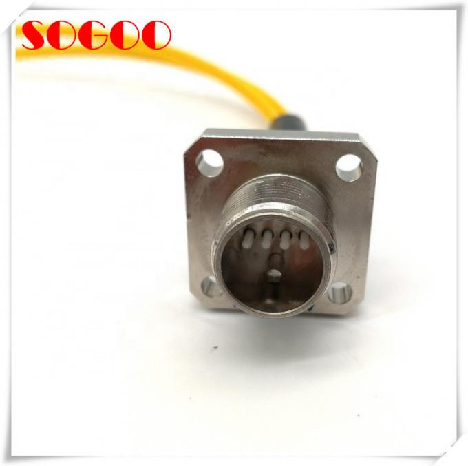ODC Connector Socket Female Fiber Optic Cable , Indoor Fiber Optic ...